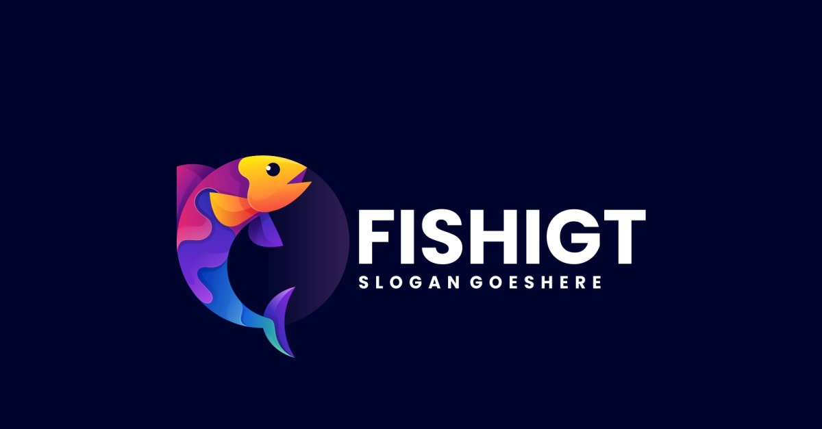 Ryby Barevné Logo Design #240333 - TemplateMonster