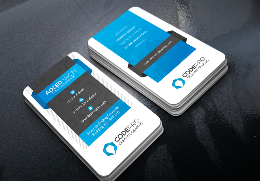Multipurpose Corporate Business Card Template
