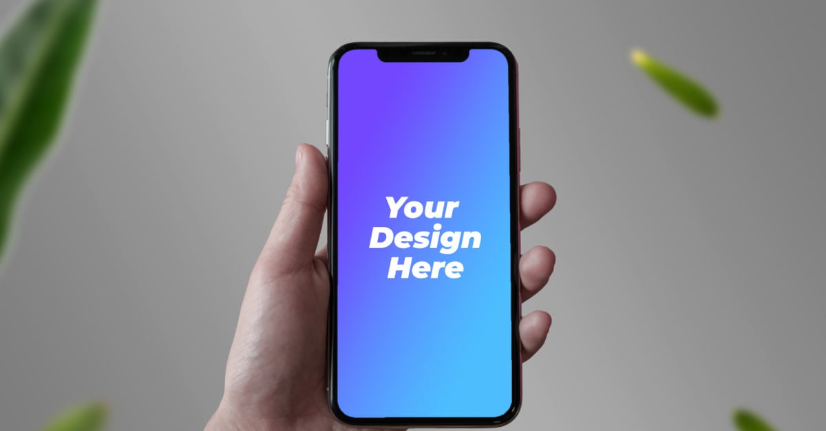 Premium Smart Phone Screen Mockup Template - TemplateMonster