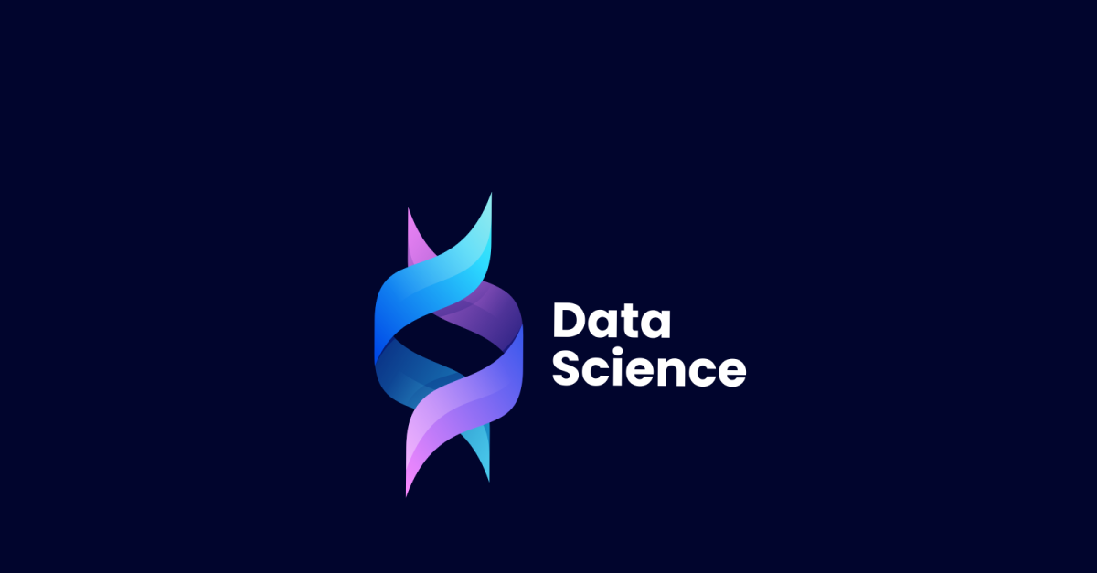 Logotipo de gradiente de ciencia de datos - TemplateMonster