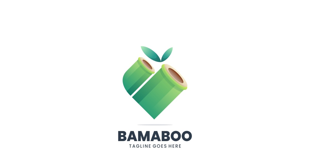 Bambu Gradyan Logo Stili #241433 - TemplateMonster