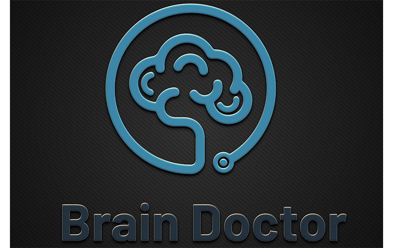 Brain Doctor Logo Template #241623 - TemplateMonster