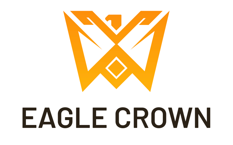 Eagle Crown Logo Template #241624 - TemplateMonster
