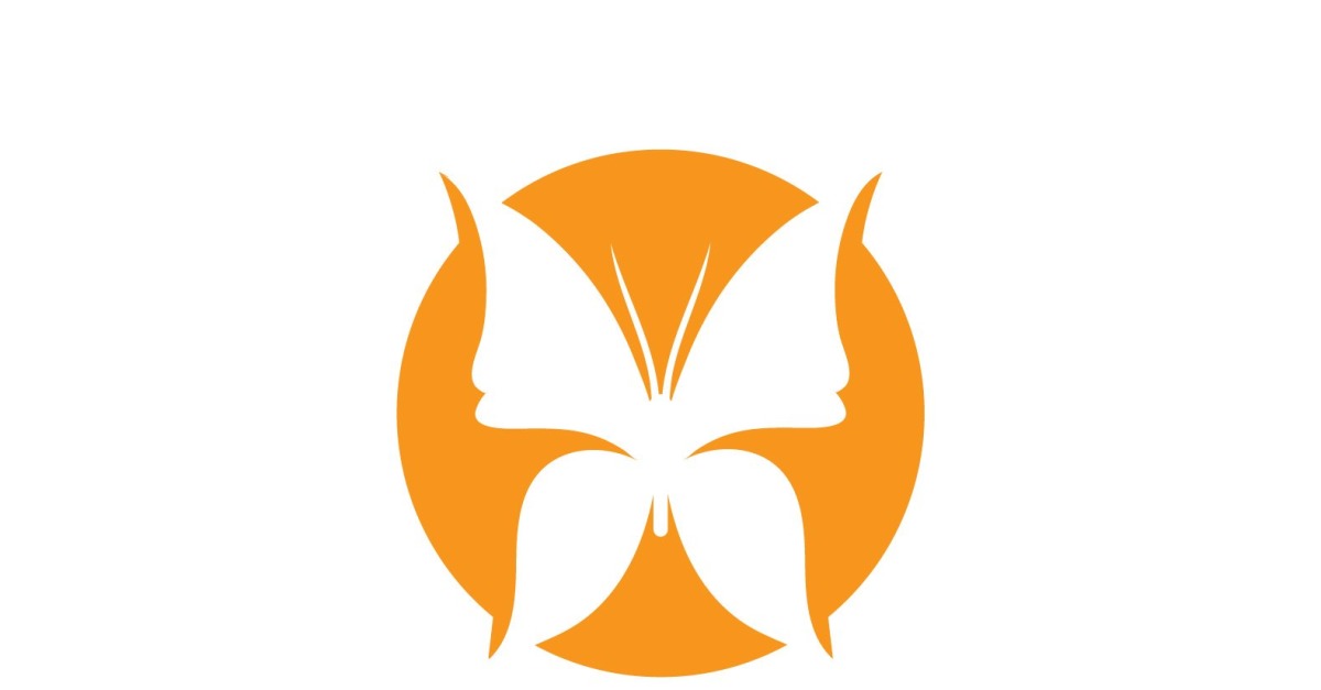 Kelebek Logo Öğeleri Vektör Eps V41 #242227 - TemplateMonster