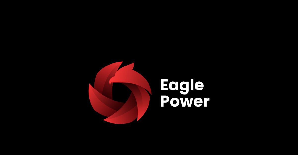 Eagle Power Gradient Logo #242376 - TemplateMonster