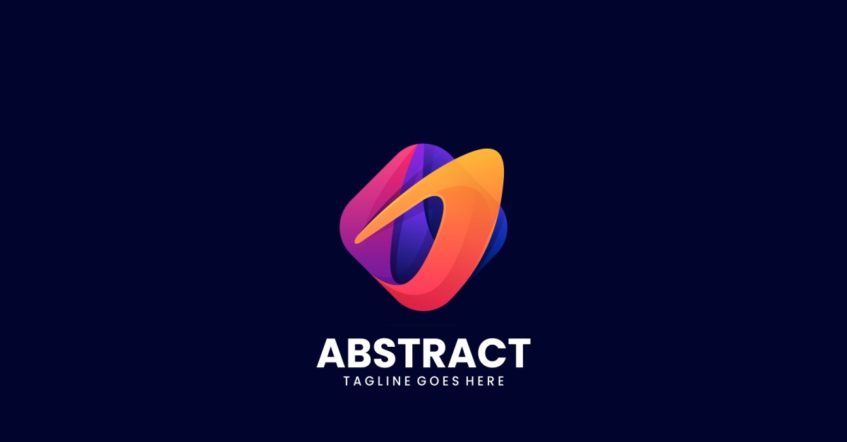 Abstract Gradient Color Logo Design #242587 - TemplateMonster