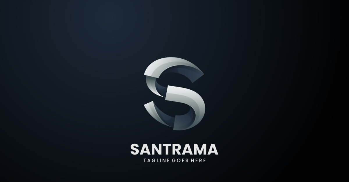 Letter S Color Gradient Logo Design #242582 - TemplateMonster