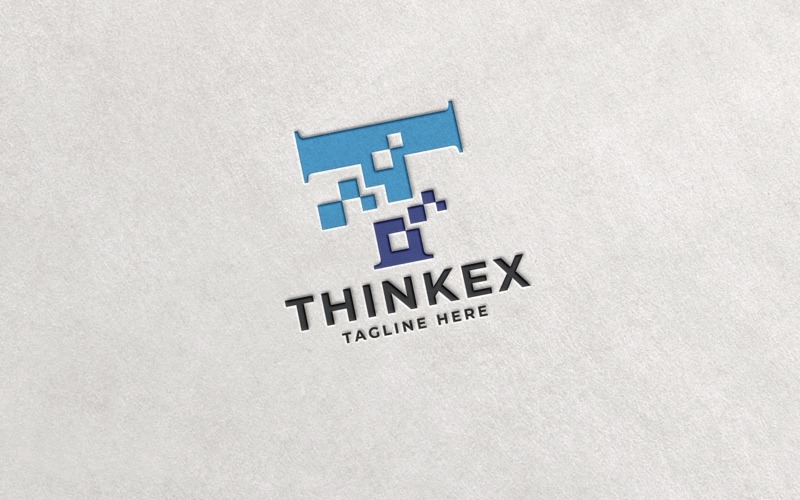 Professional Thinkex Letter T Logo #242967 - TemplateMonster