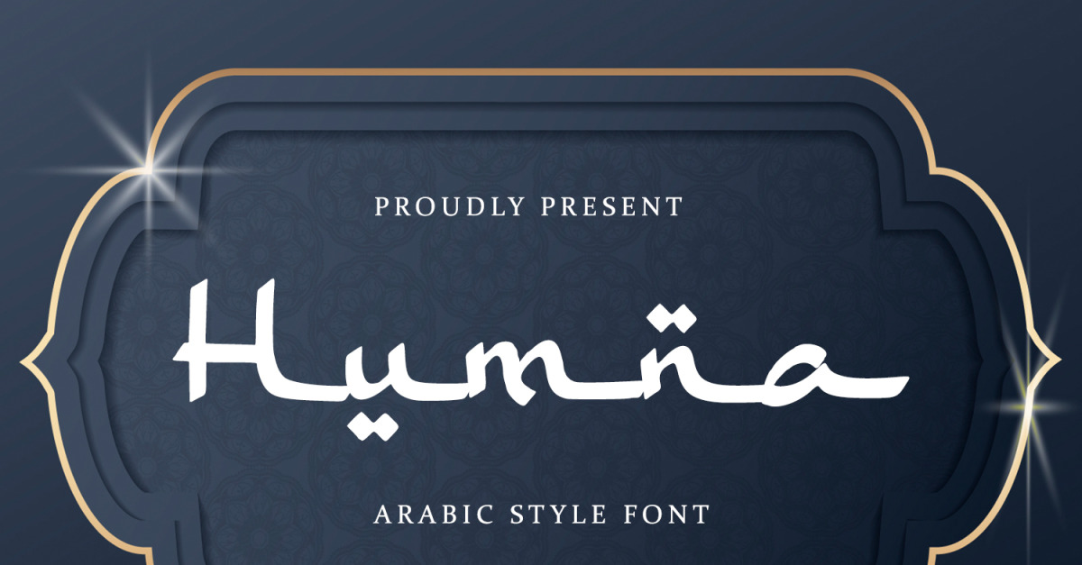 Humna - Police de style arabe #243261 - TemplateMonster