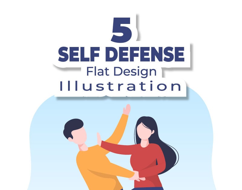 5 Self Defense Practice Illustration - TemplateMonster