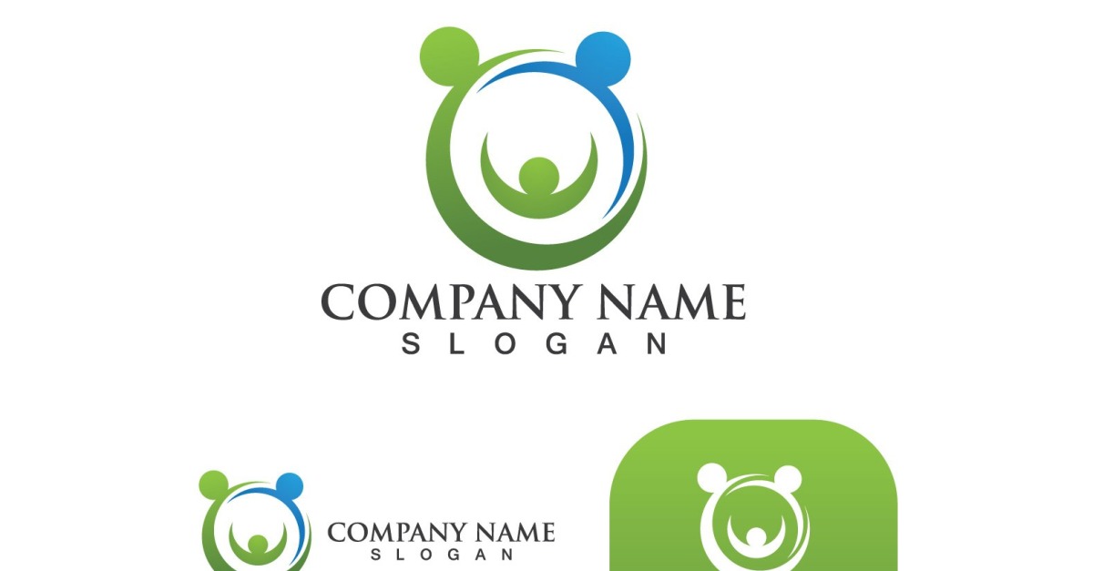Adoption People Logo And Symbol Vector V2 - TemplateMonster