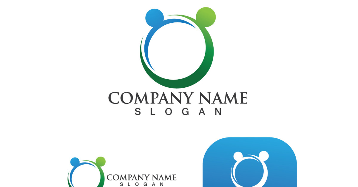 Adoption People Logo And Symbol Vector V3 - TemplateMonster