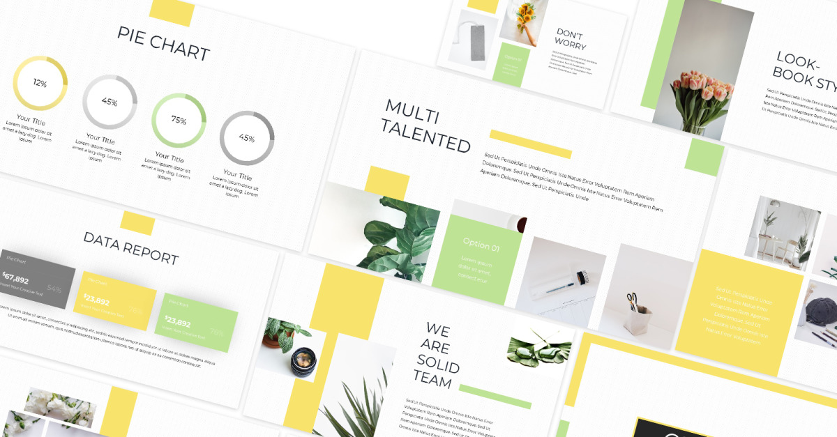 Cicilia Basit Powerpoint Şablonu #243892 - TemplateMonster