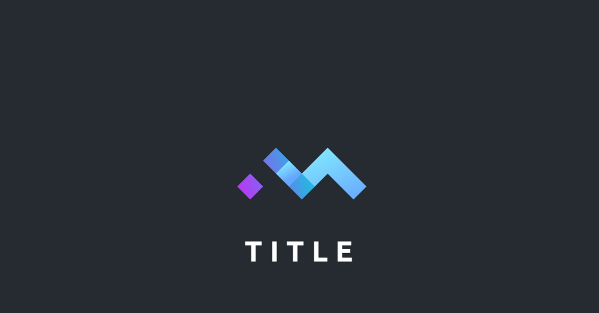 İkonik Modernlik M Tech Fintech Harf Logosu - TemplateMonster
