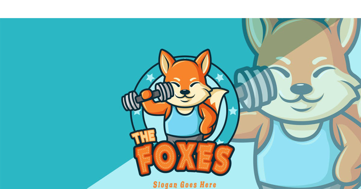 Fox Maskot Logosu - Fox Maskot Logosu - TemplateMonster