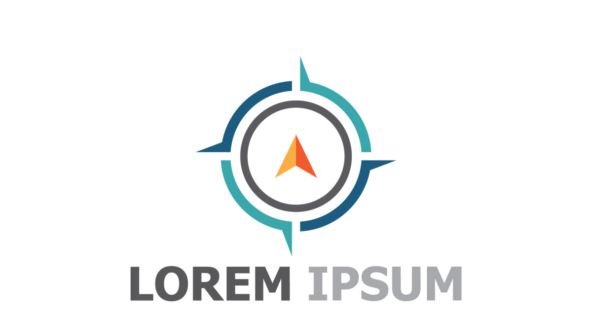 Compass Navigation Logo Template V14 - TemplateMonster