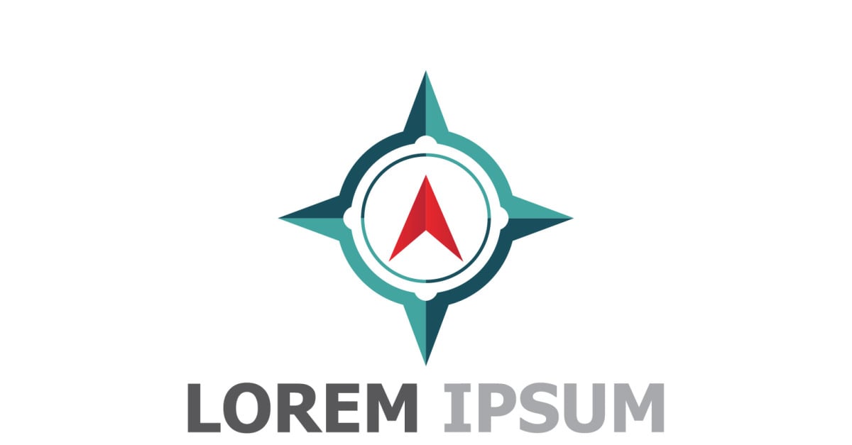 Compass Navigation Logo Template V16 - TemplateMonster