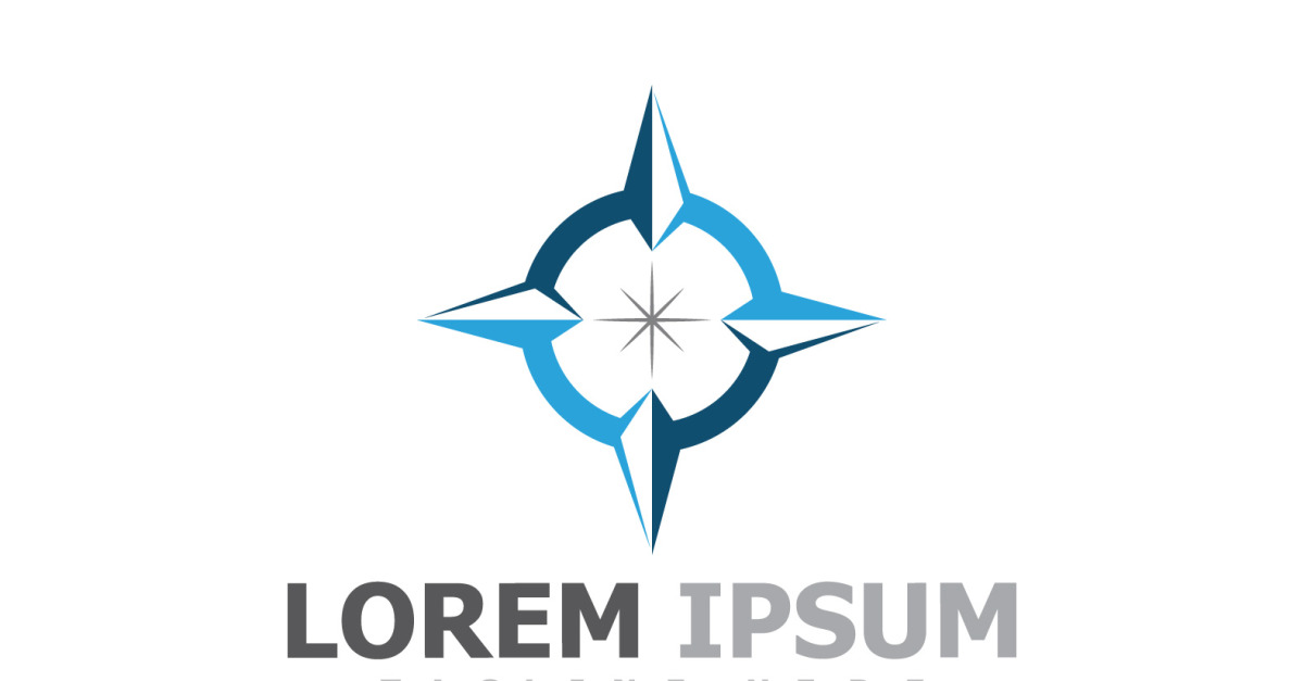 Compass Navigation Logo Template V1 #244918 - TemplateMonster