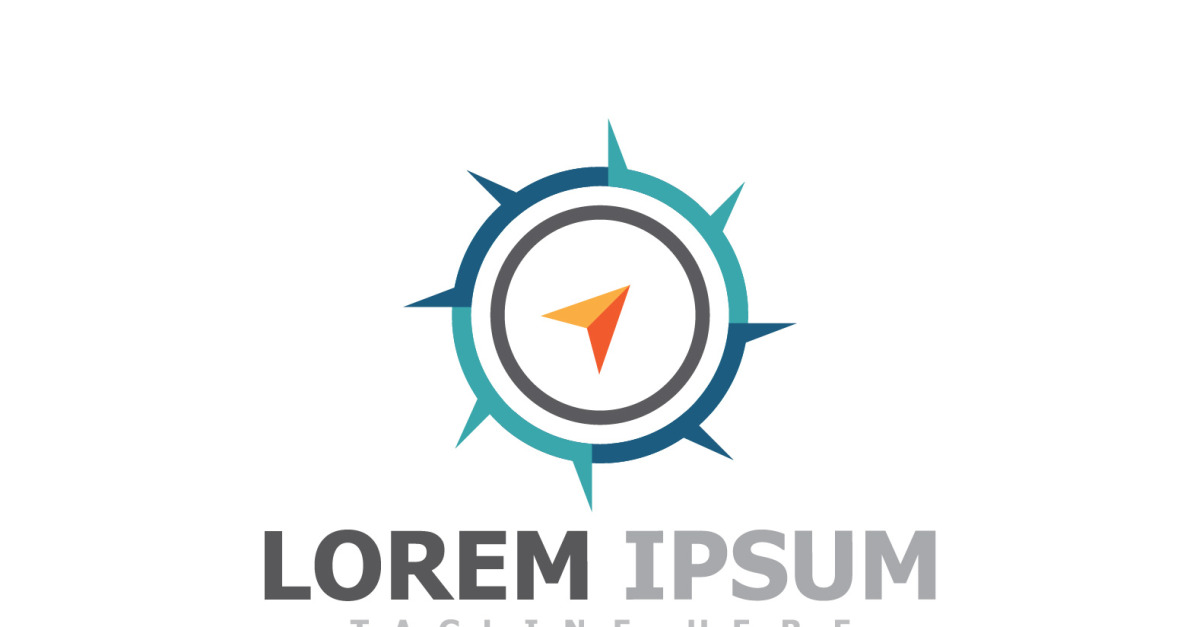 Compass Navigation Logo Template V32 - TemplateMonster