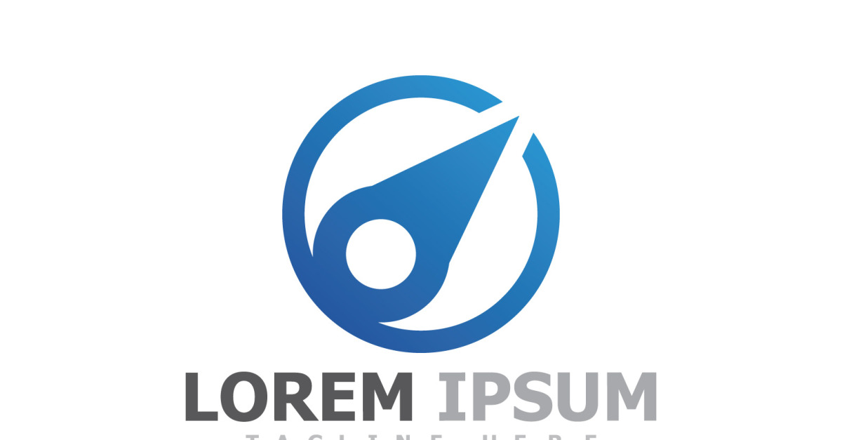 Compass Navigation Logo Template V37 - TemplateMonster