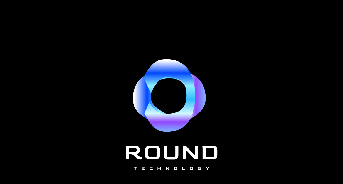 Abstract Gradient Round Tech Logo #245240 - TemplateMonster