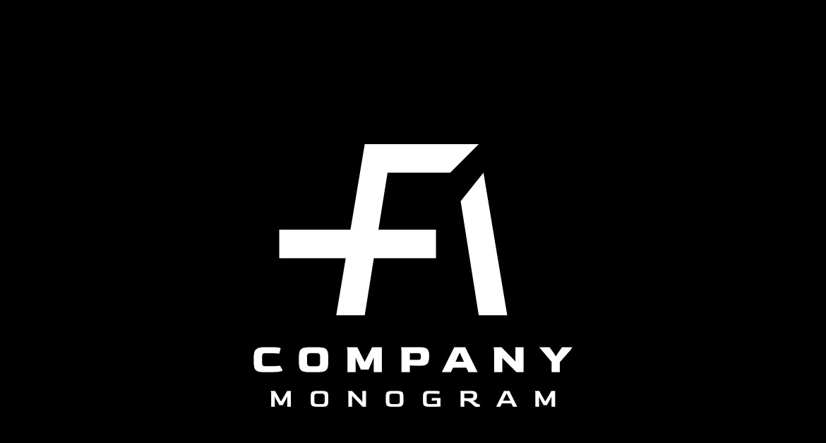 Monogram Letter TFA Modern Logo Design - TemplateMonster