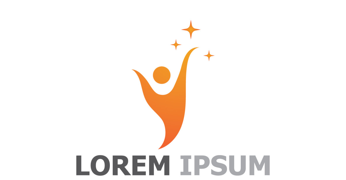 Health Life People Success Logo Template V1 - TemplateMonster