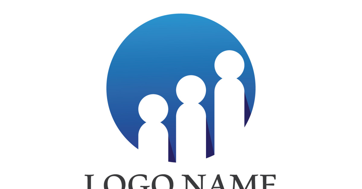 Eğitim Insanlar Başarı Logo Vektör V8 - TemplateMonster