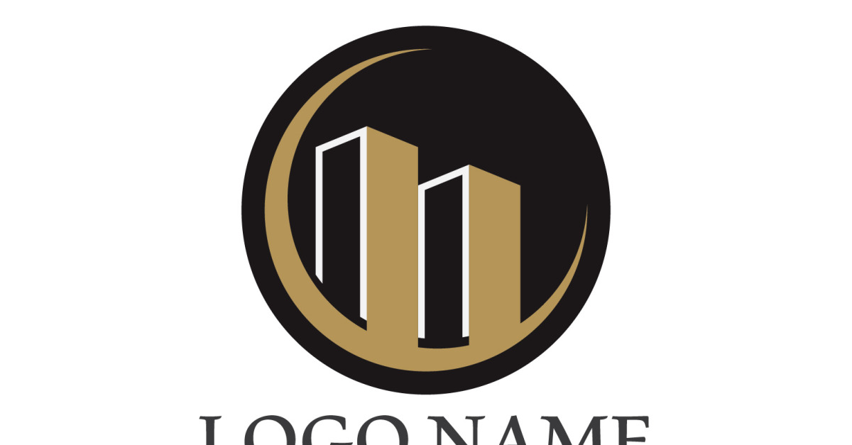 Ev Şehir Kule Logo V5 Bina #245842 - TemplateMonster