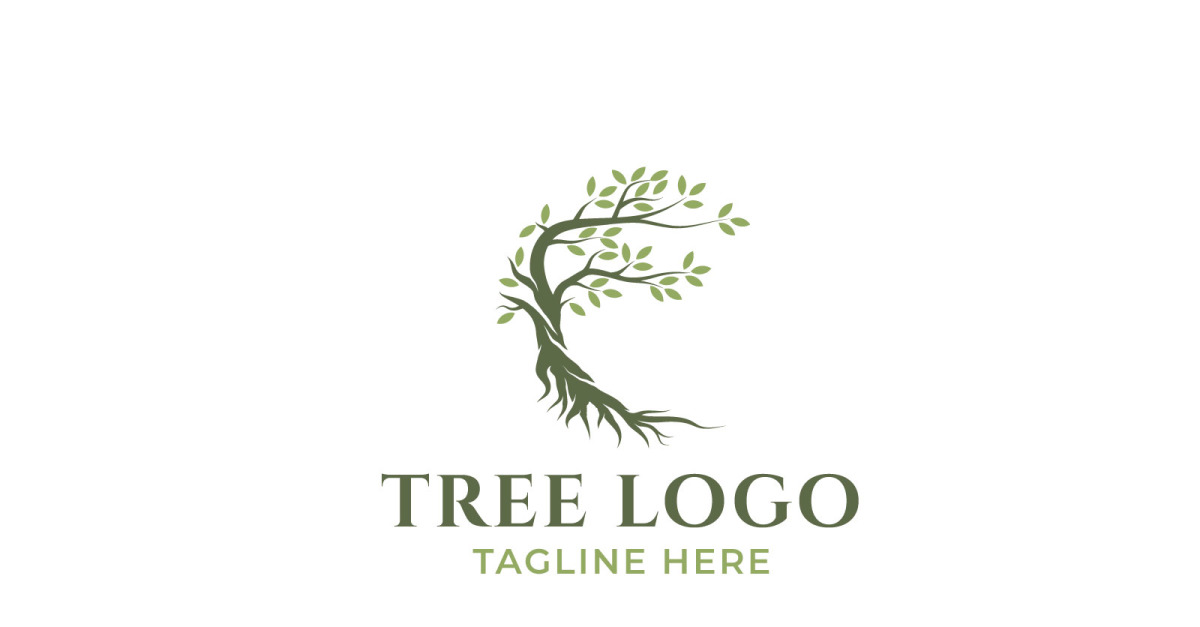 Tree and Root Logo Design #246371 - TemplateMonster