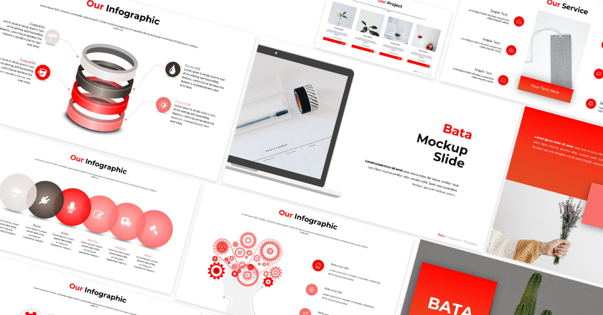 Bata Multipurpose Powerpoint Template - TemplateMonster