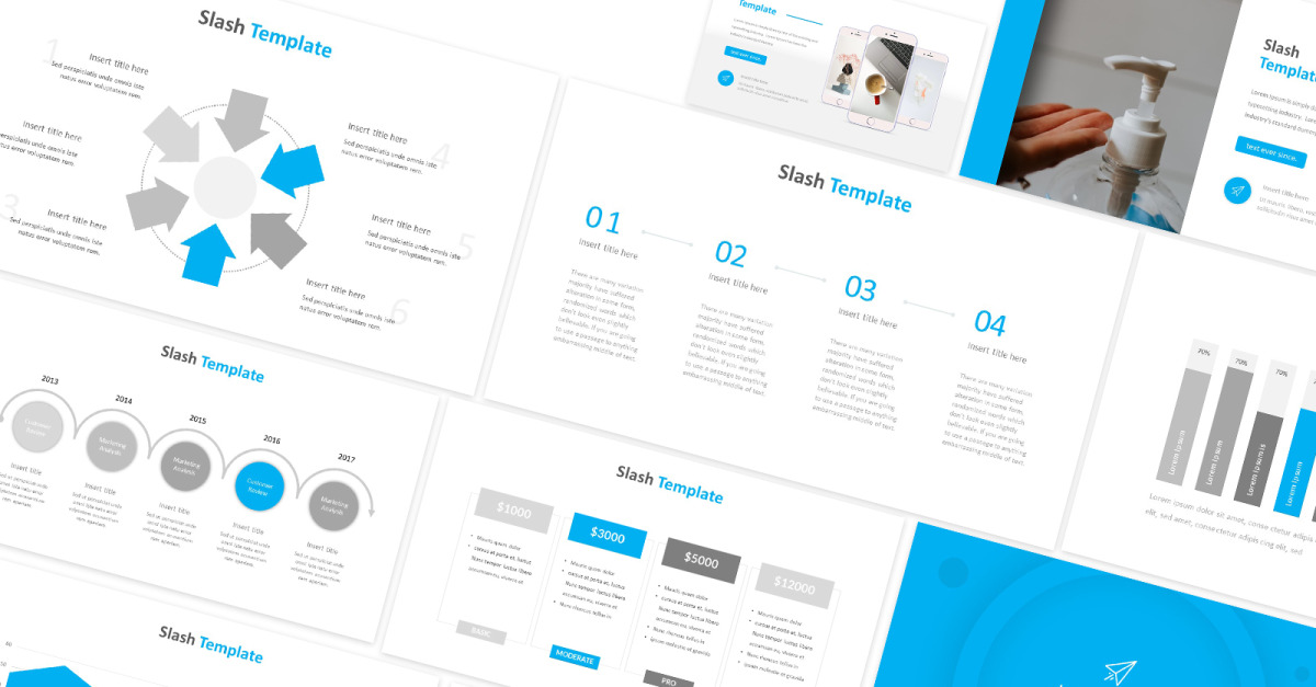 Slash Powerpoint Template #246944 - TemplateMonster