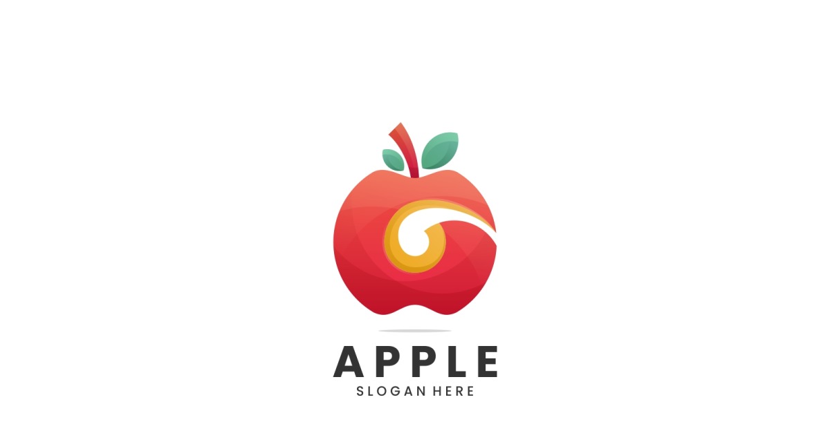 Apple Gradient Colorful Logo Design #247293 - TemplateMonster