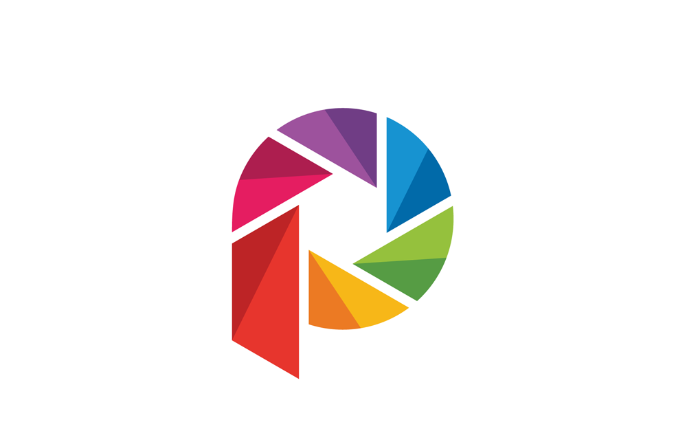 Fotoğrafçılık - Harf P Logo Şablonu #247541 - TemplateMonster