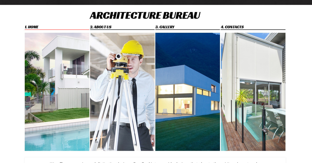 Free Building Responsive Website Template - TemplateMonster