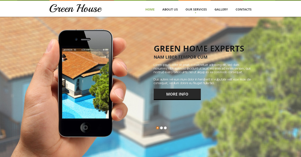 Free Development Responsive Website Template