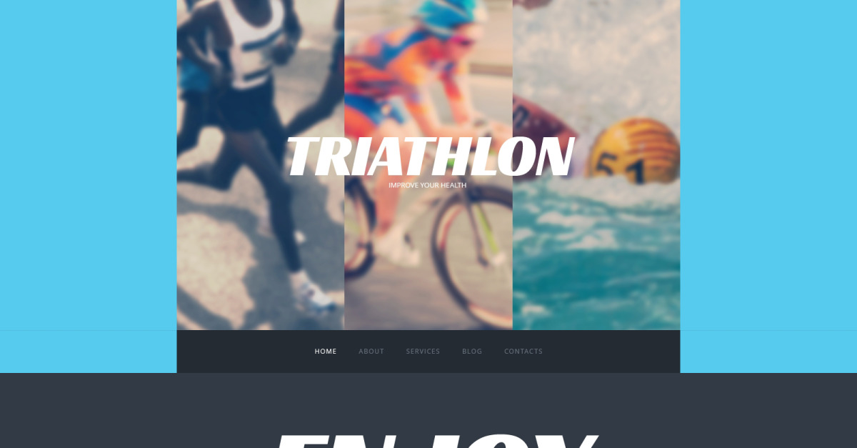 Free Cycling Website Template #248150 - TemplateMonster