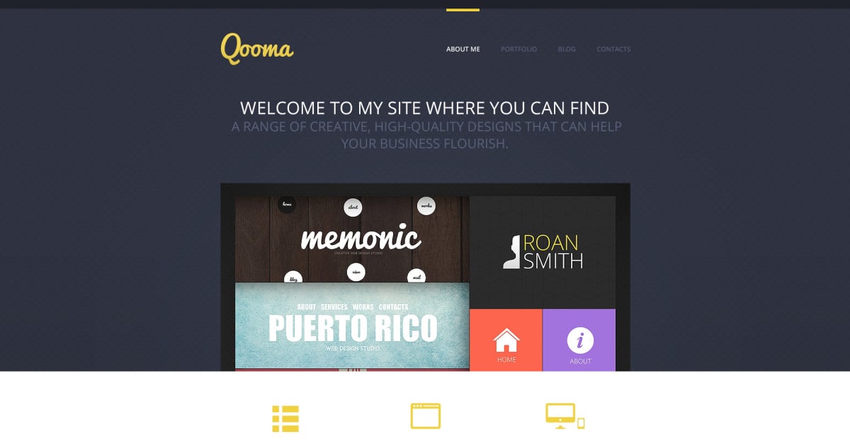 Free Design Business Responsive Website Template