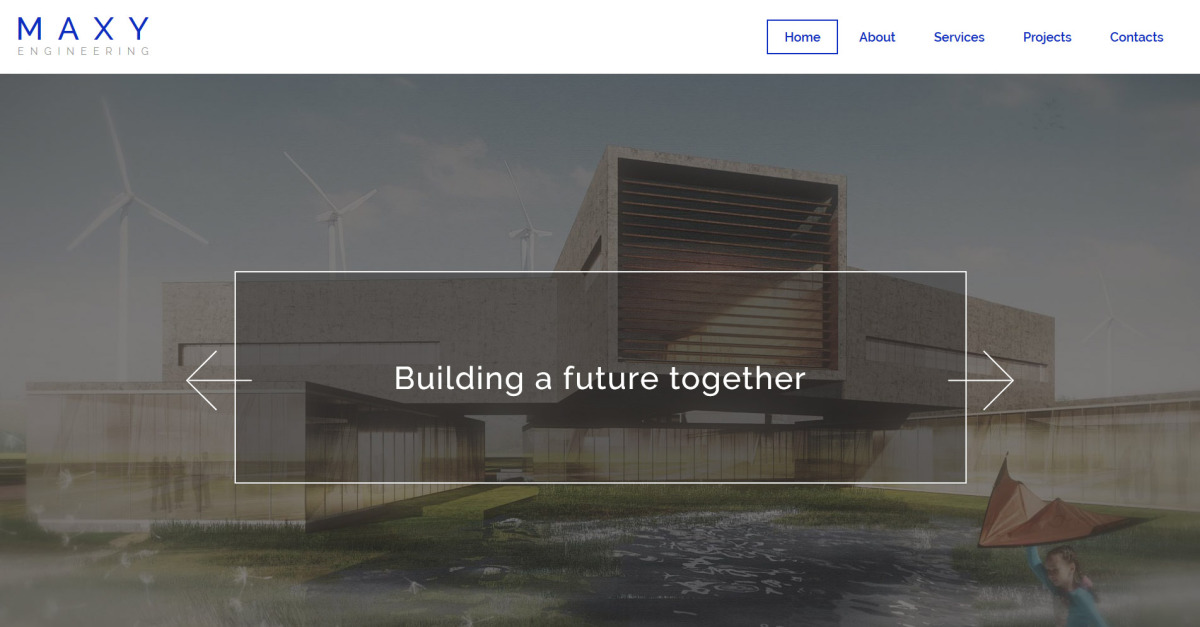 Free Maxy Website Template #248504 - TemplateMonster