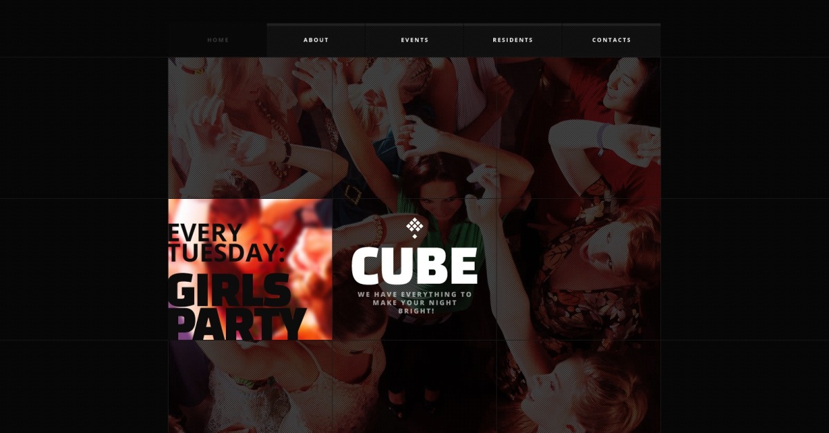 Night Club Free Website Template #248558 - TemplateMonster