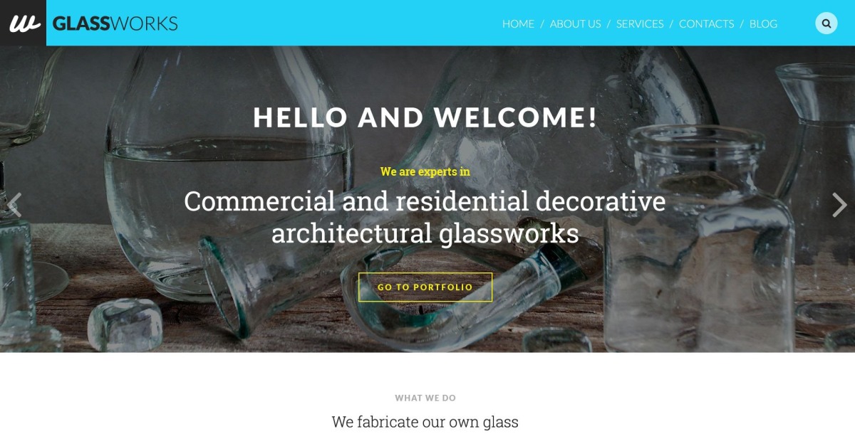 Free Window Responsive Website Template - TemplateMonster