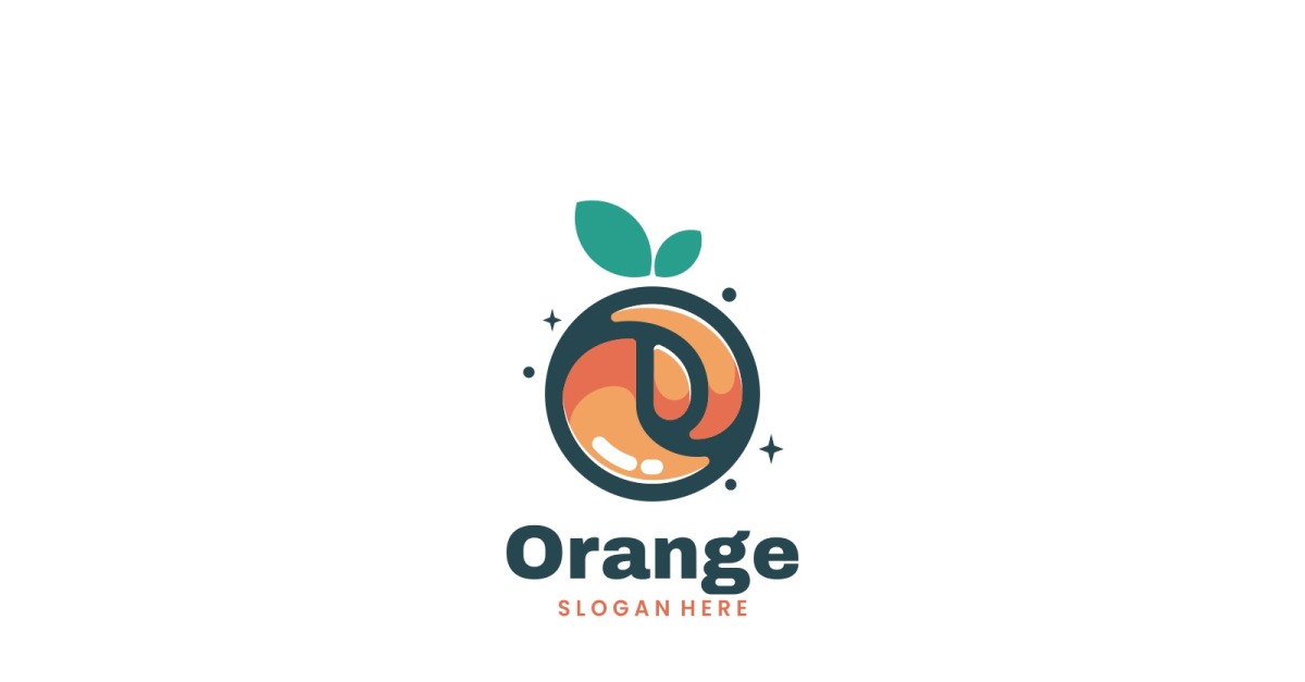 Orange Simple Logo Template #248991 - TemplateMonster
