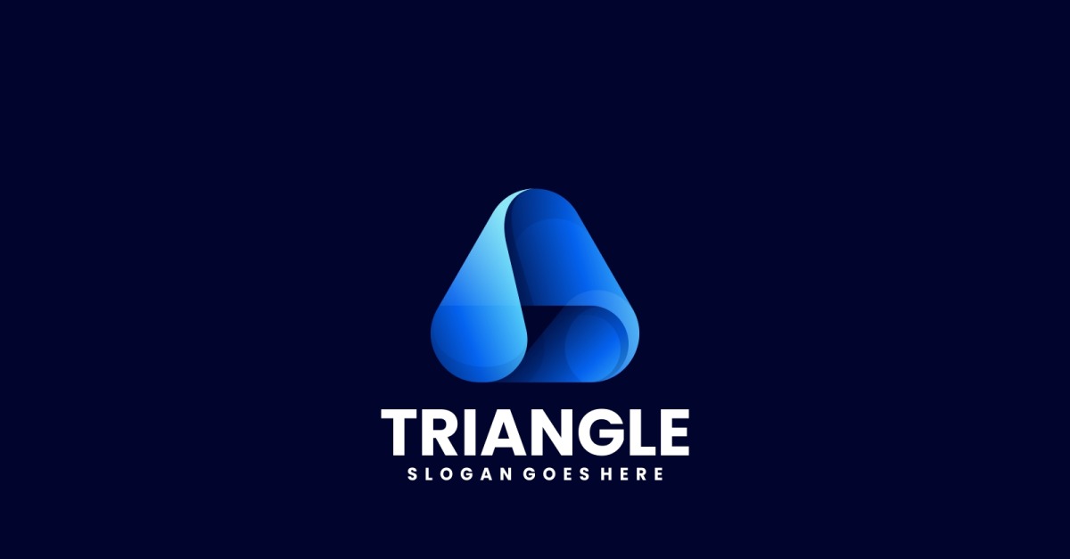 Triangle Gradient Color Logo #249027 - TemplateMonster