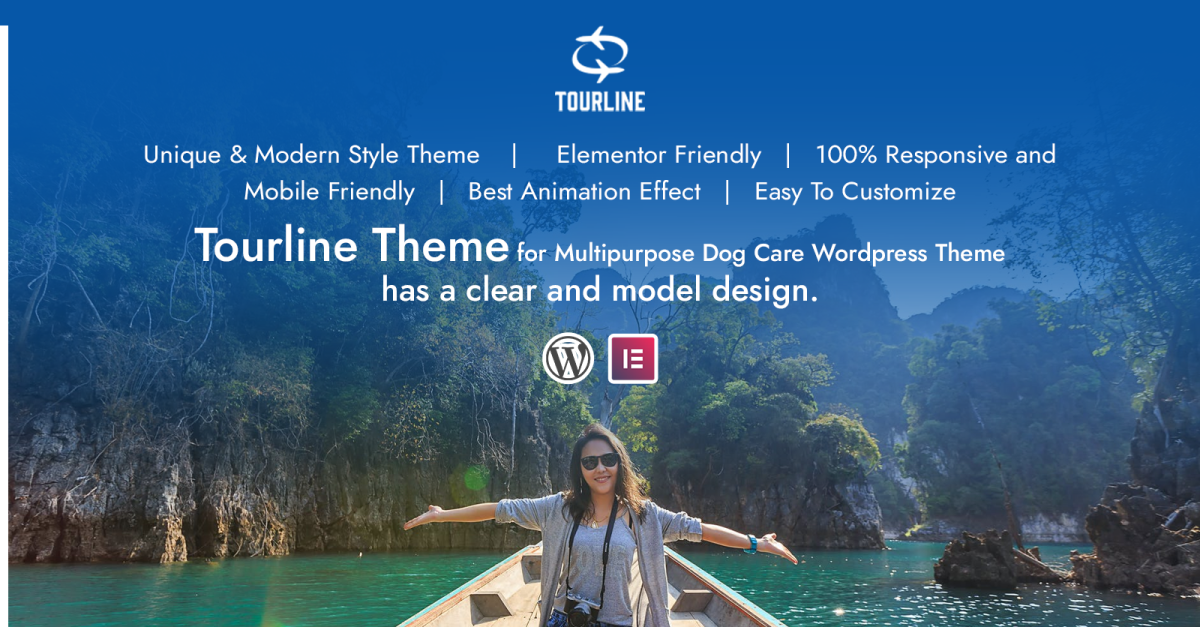 Tourline Wordpress Tour y tema de viajes - TemplateMonster
