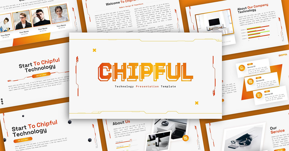 Chipful Technology Multipurpose PowerPoint Presentation Template