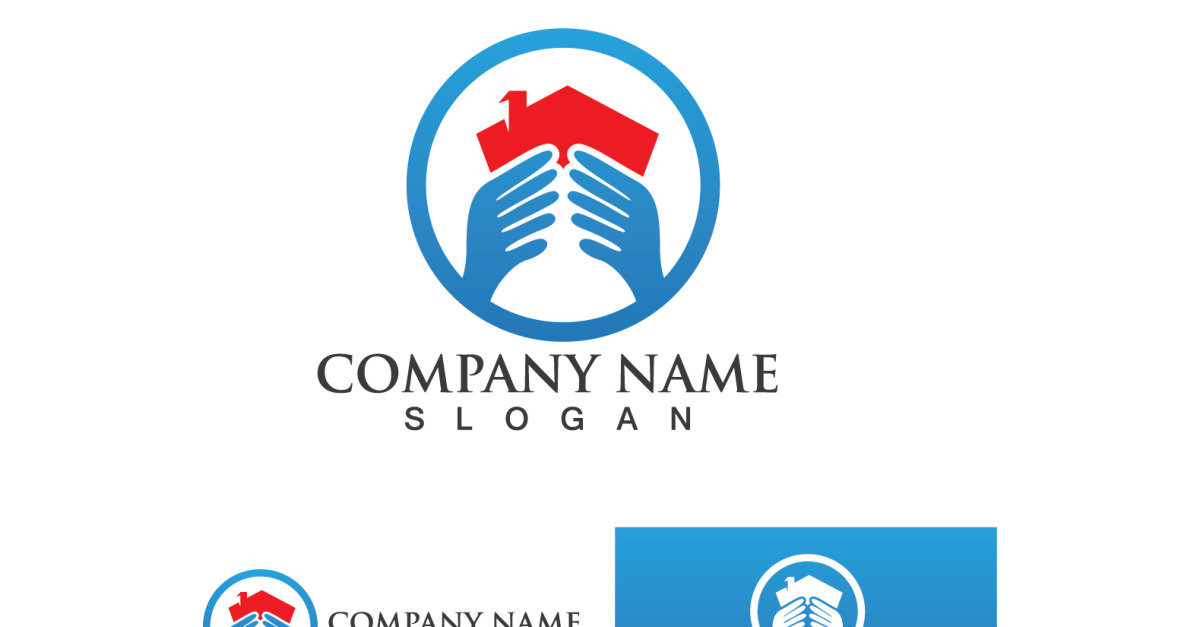 Home And House Building Logo And Symbol Vector V12