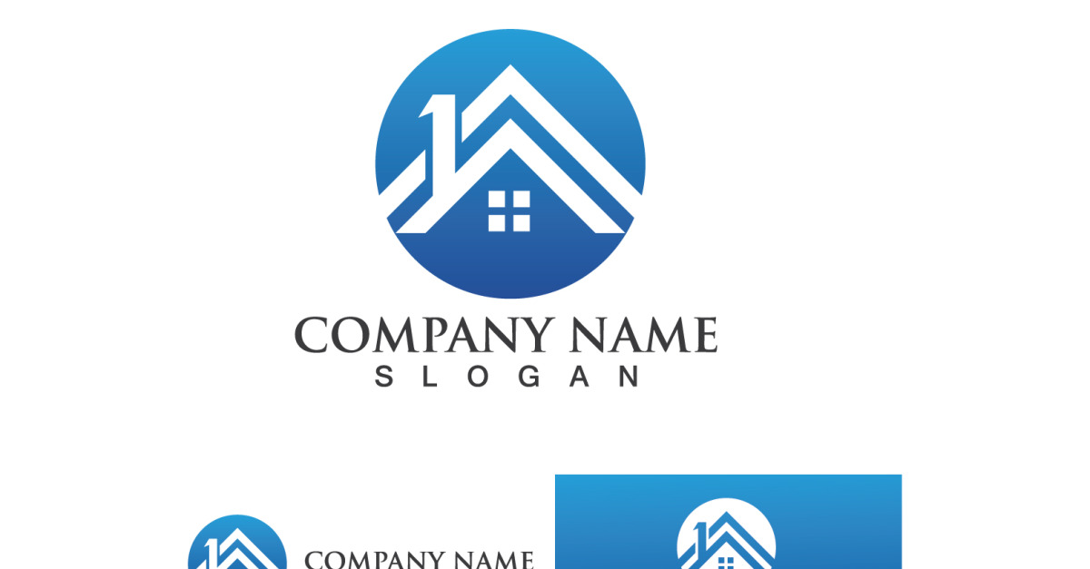 Home And House Building Logo And Symbol Vector V39