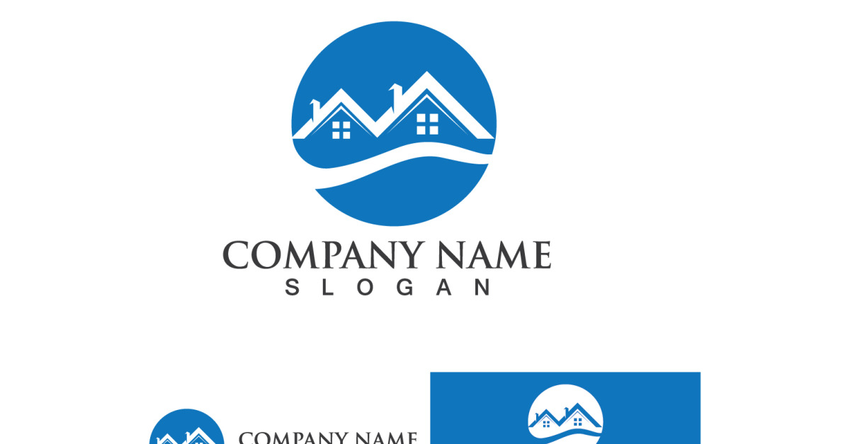 Home And House Building Logo And Symbol Vector V50