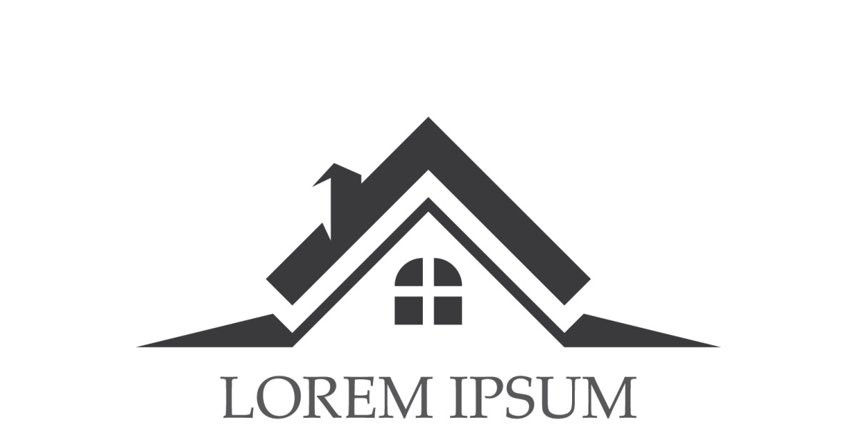 Home House Building Logo Vector V10 #250695 - TemplateMonster