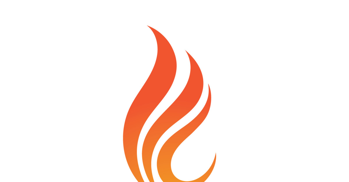 Fire And Flame Icon Gas Logo Vector V11 - TemplateMonster